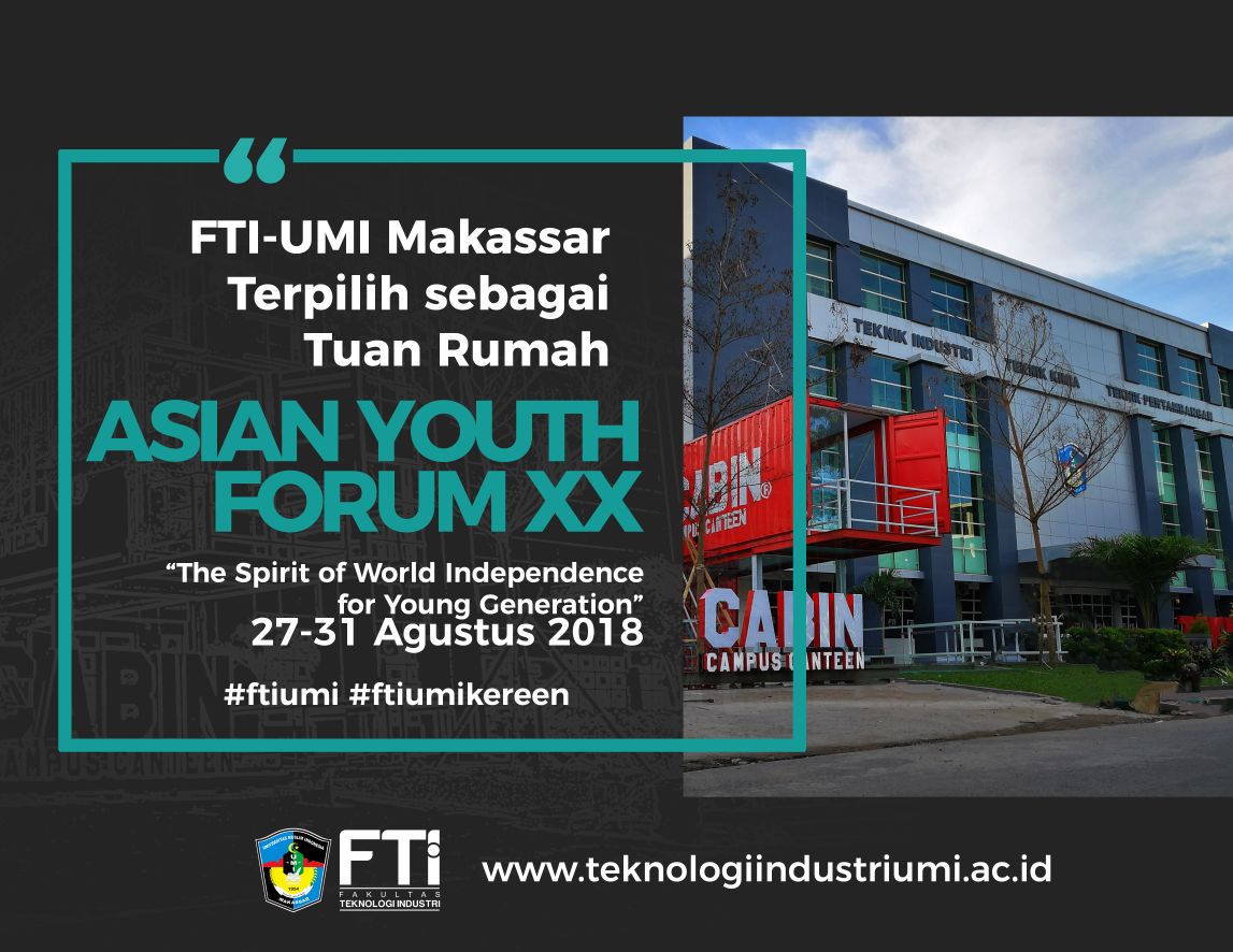FTI UMI Tuan Rumah Forum Pemuda Asia – Harian Sulsel