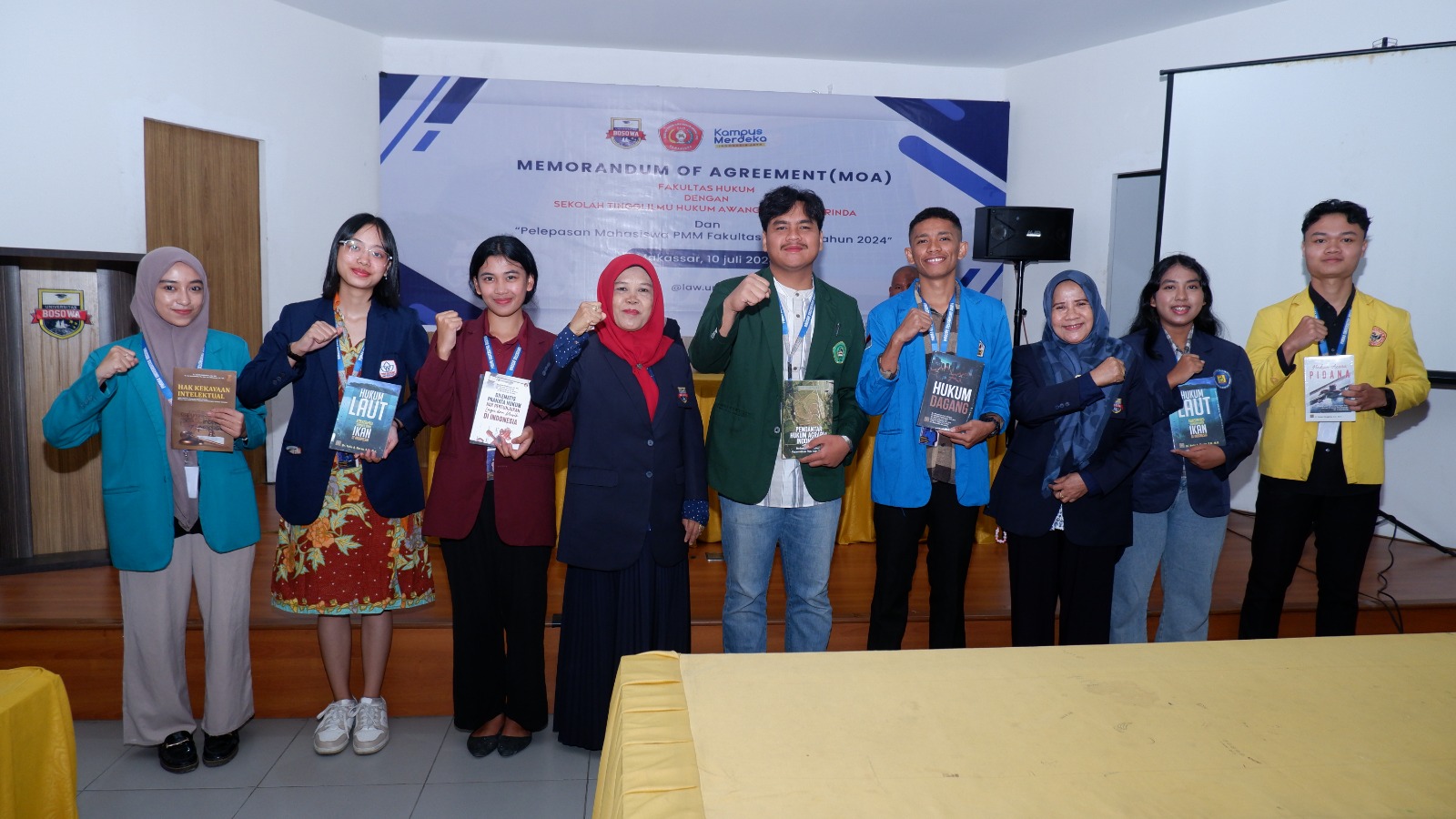 Pelepasan Mahasiswa Inbound PMM Batch 4 FH Unibos Digelar Secara ...